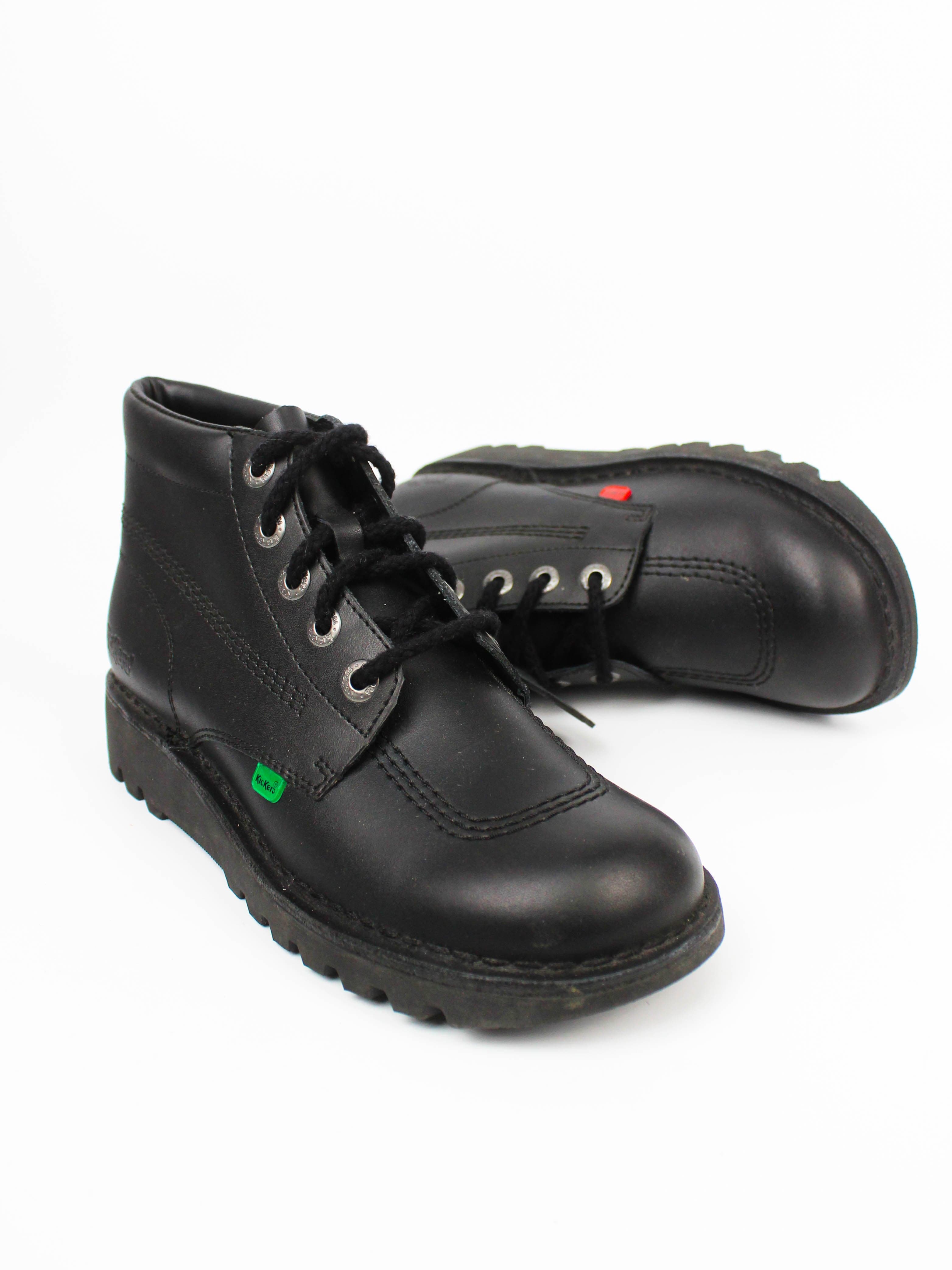 Kickers Kick Hi Classic Boots Black – вінтажне відділення коник