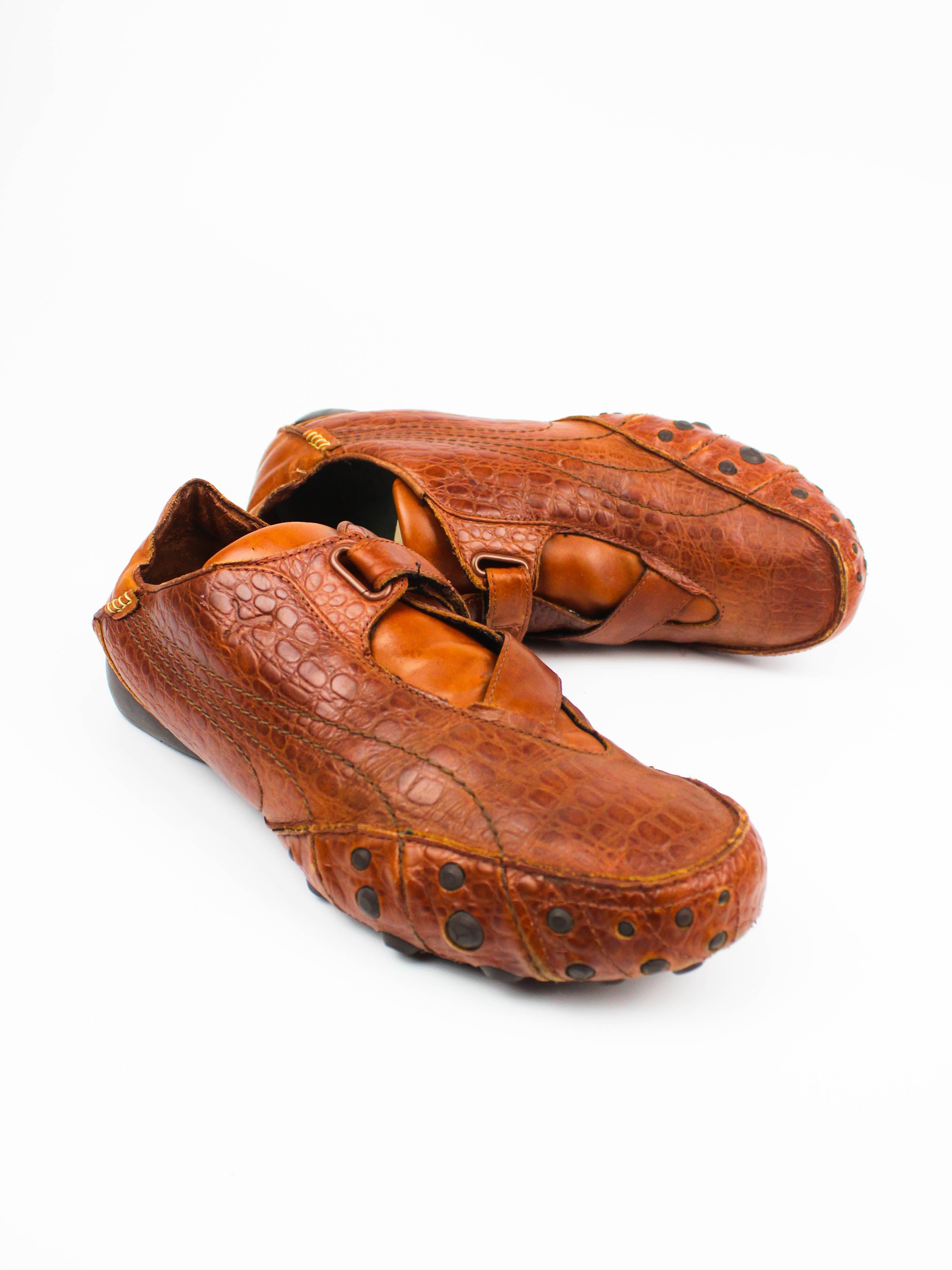 Puma Amoko Croc Leather – вінтажне відділення коник